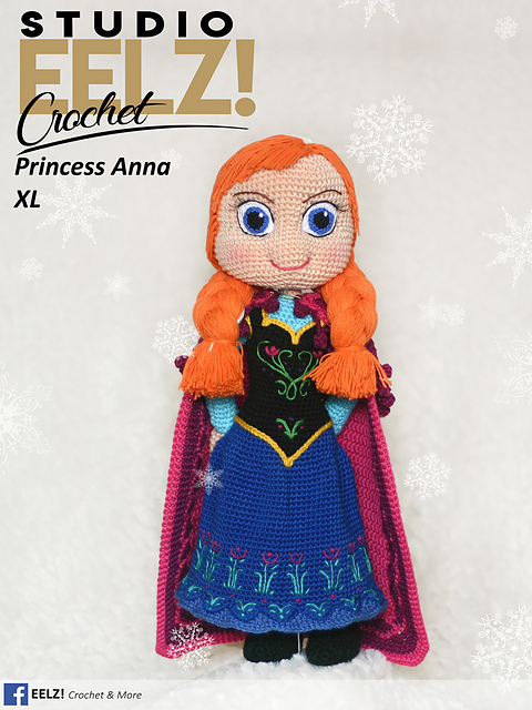 Ravelry: Princess Anna XL pattern by Ilse Hoekstra
