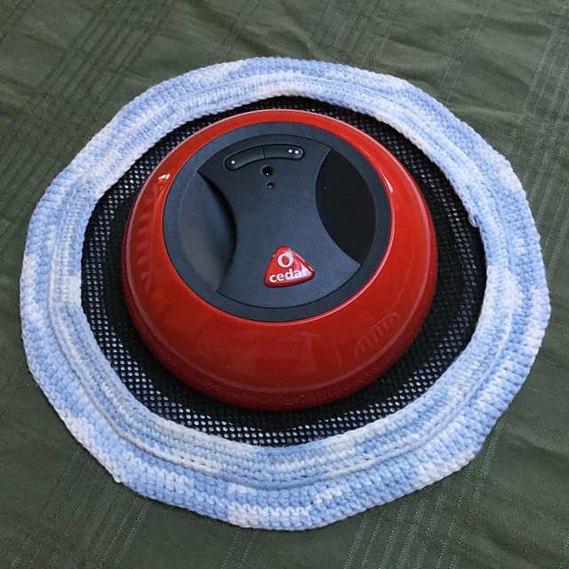 Ravelry: Duster for O'Cedar Robotic Duster pattern by Eileen Menegay