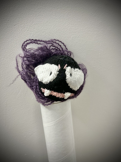 Ravelry: Gastly (Knit Pokemon) pattern by Knitting 1025