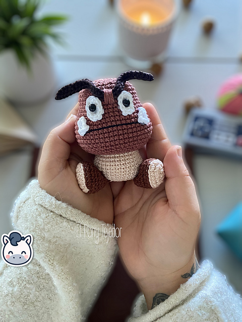 goomba plush pattern