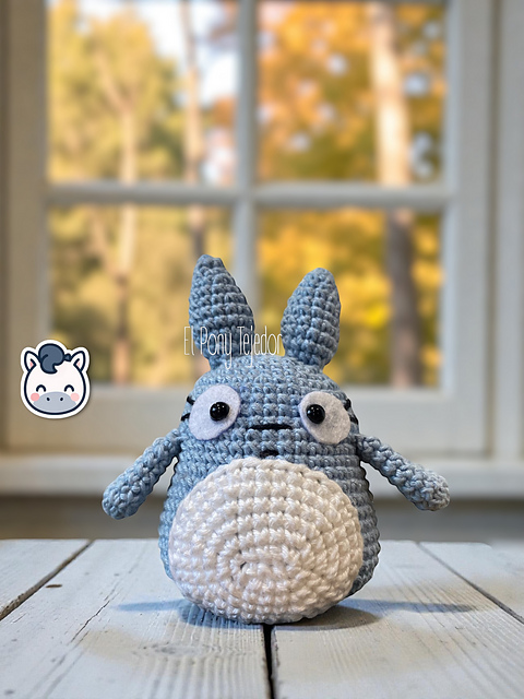 Ravelry: Totoro Ghibli pattern by El pony tejedor