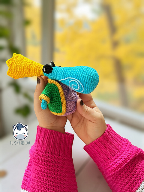 Ravelry: Teensies Rayman pattern by El pony tejedor