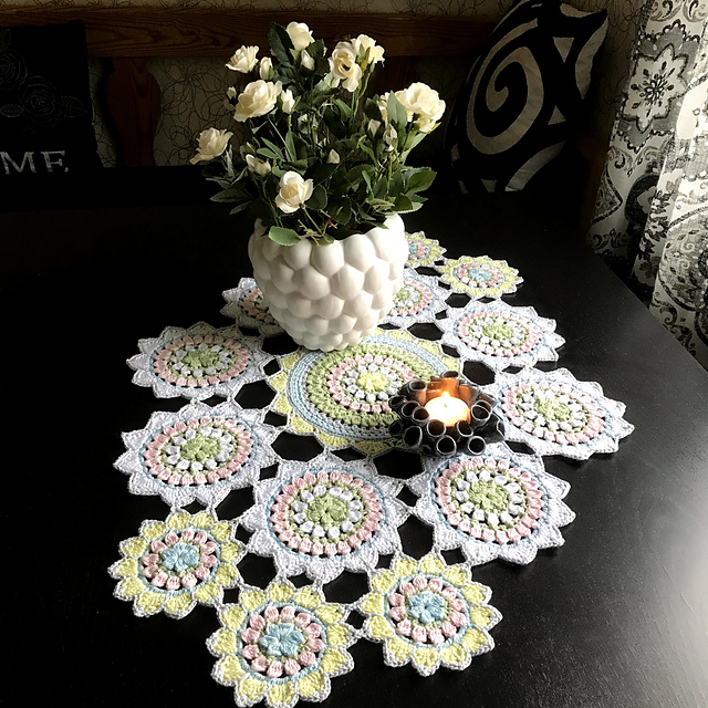 Ravelry: June Mandala pattern by Lifestyle By Ella /Elisabeth Laitila