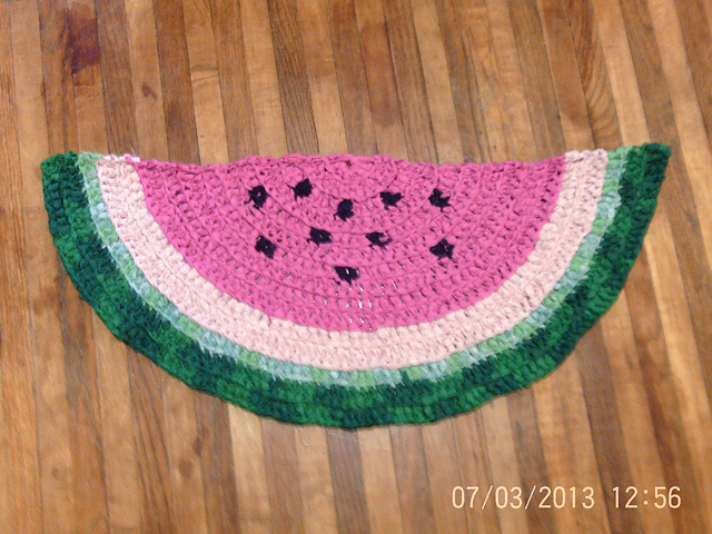 Ravelry: Watermelon Rag Rug pattern by Elecia Cooper