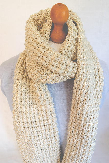 Ravelry: Garter Slip Stitch Scarf pattern by Amber Ross