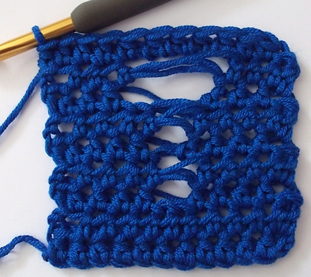 Ravelry: Shred Stitch pattern by Linda Skuja