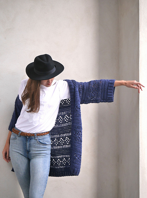 Ravelry: Telavi Cardigan pattern by Linda Skuja