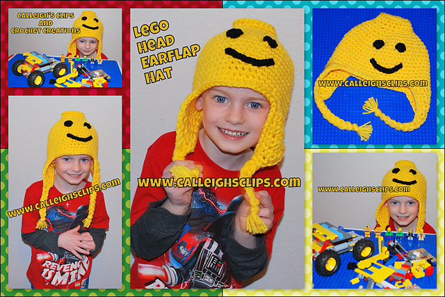 Ravelry: Lego Head Earflap Hat pattern by Elisabeth Spivey