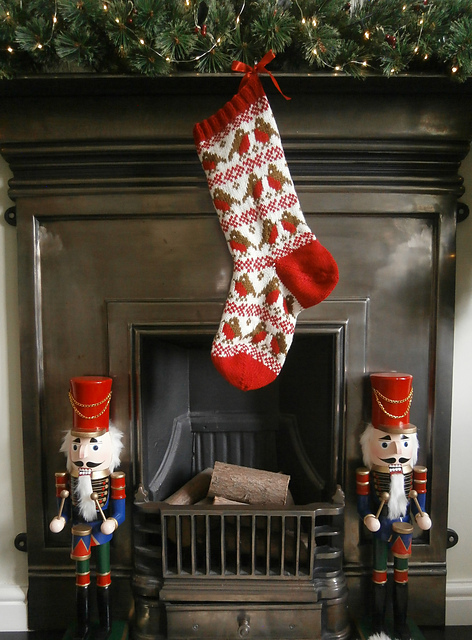 Ravelry: Robin Stocking pattern by Elizabeth Penney