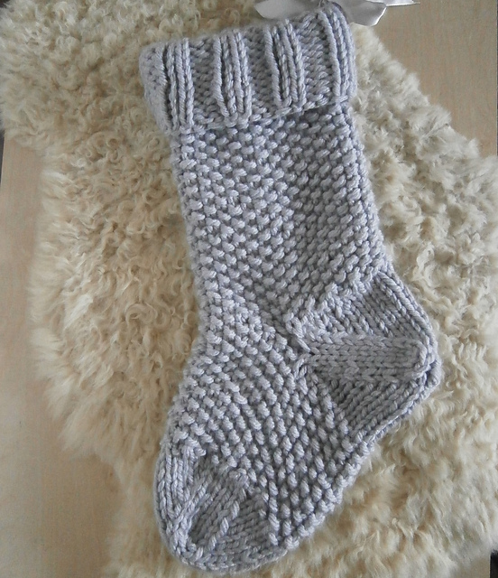 Ravelry: Super Chunky Stocking pattern by Elizabeth Penney