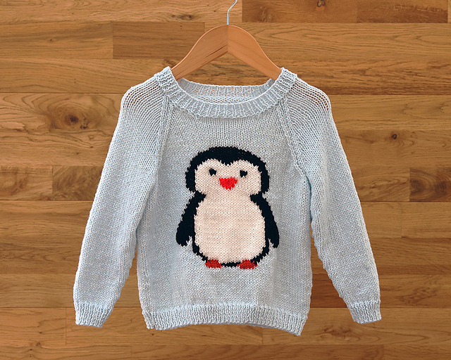Ravelry: P182 Piper the Penguin Jumper pattern by Elizabeth Primrose ...