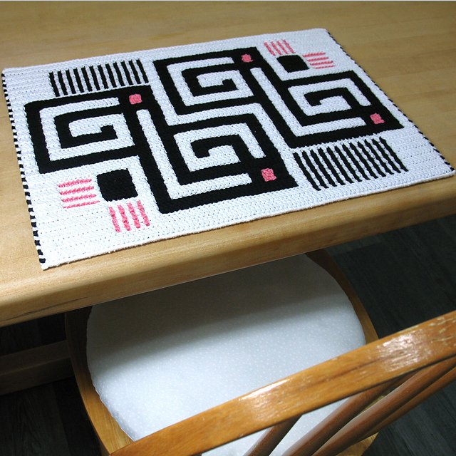 Ravelry: Mosaic Maze pattern by Elizabeth Ragsdale