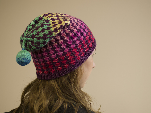 Ravelry: Skating Party Hat pattern by Elizabeth Morrison