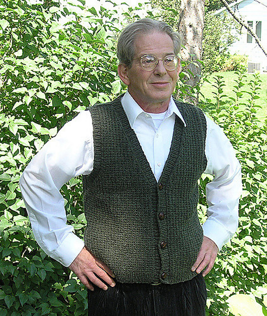 Ravelry: The Professor Vest pattern by Elizabeth Morrison