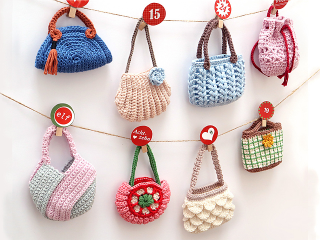 Ravelry: Advent Calendar for "Fashionistas 3.0" pattern by Elke Eder Design