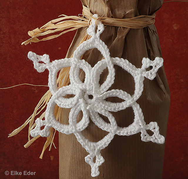 Ravelry: Snowflake "Lorelei" pattern by Elke Eder Design