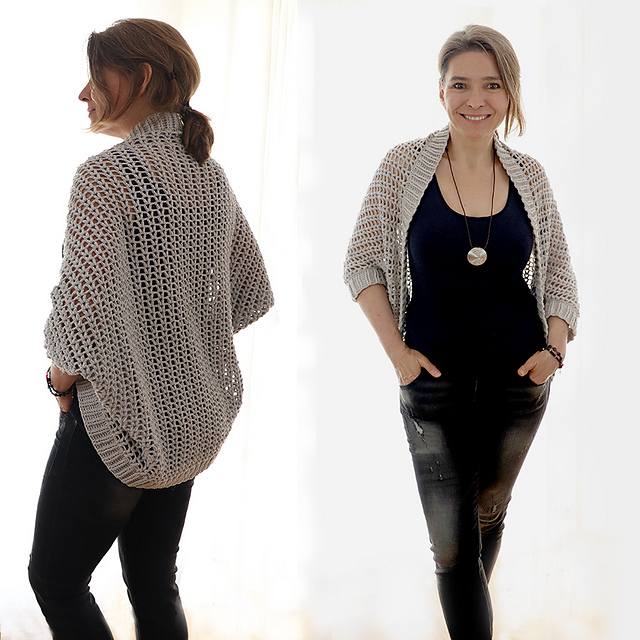 Ravelry: Cardigan „Little Time Out“ pattern by Elke Eder Design