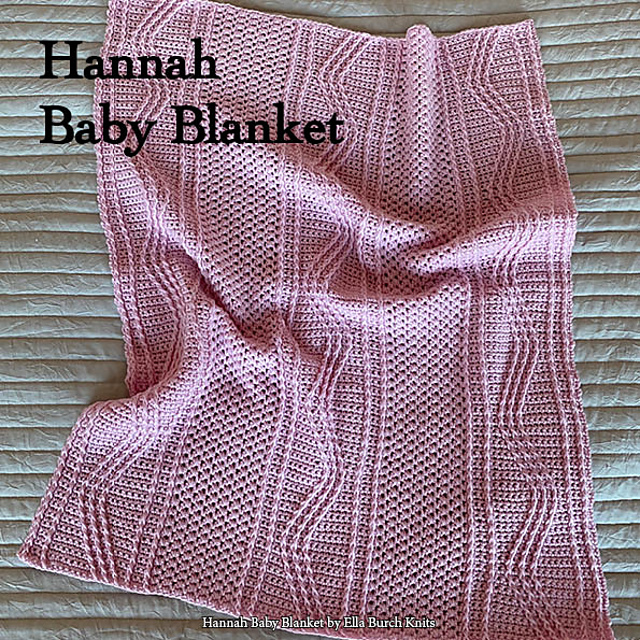 Ravelry: Hannah Baby Blanket pattern by Ella Burch