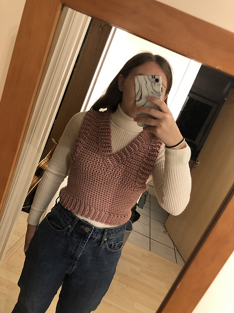 Ravelry: Sweater vest pattern by Ella Boyce