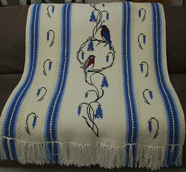 Ravelry: Bluebirds and Bluebells pattern by Dorothy Warrell