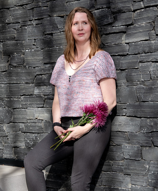 Ravelry: Sunset at the Lake Top pattern by Janice Allen