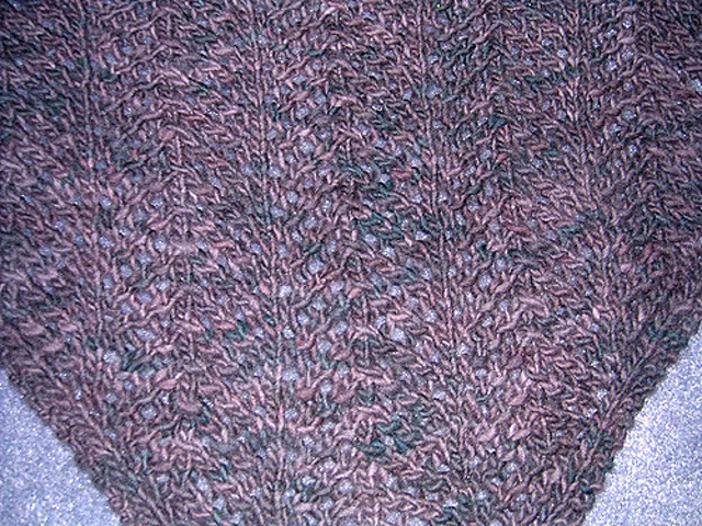 Ravelry: Arrowhead Lace Shawl pattern by Dragon Wing Arts