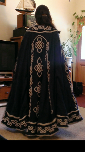 Ravelry: ElvishViolinist's Medieval Cloak