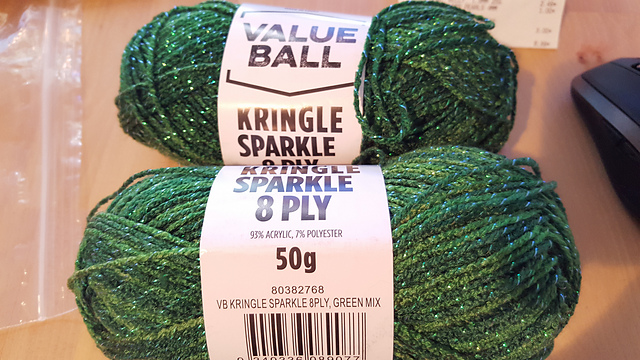 Ravelry: Value Ball Kringle Sparkle 8 Ply