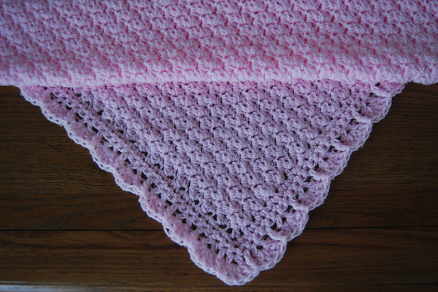 Ravelry: Gorgeous Girl Pram Blanket pattern by Mary J Stephens