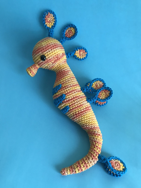 Ravelry: Liv the Leafy Sea Dragon pattern by Emma McFarlane