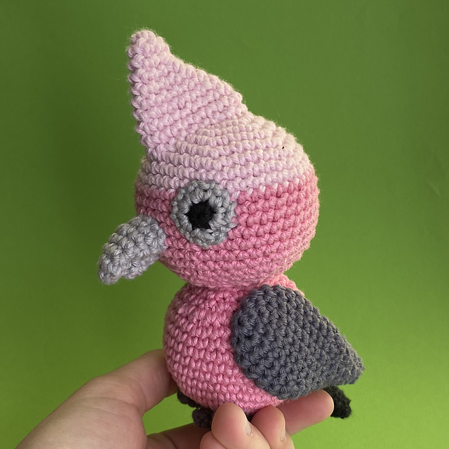 Ravelry: Gigi the Galah pattern by Emma McFarlane