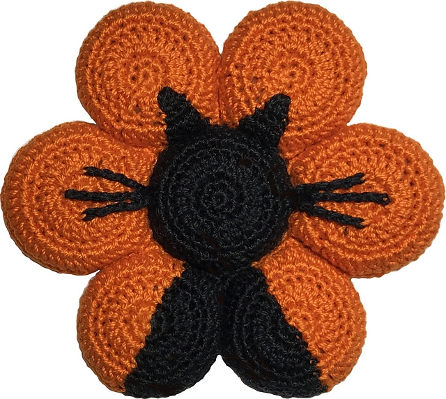 Ravelry: Cat Bottle Cap Coaster pattern by Emma Garside