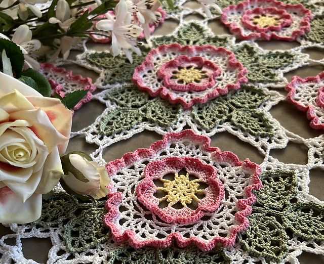 Ravelry: Wild Rose Doily pattern by Emma Garside