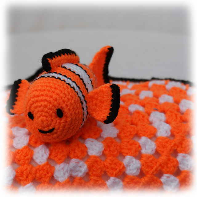 Ravelry: Clown Fish Comforter pattern by Emma Moss