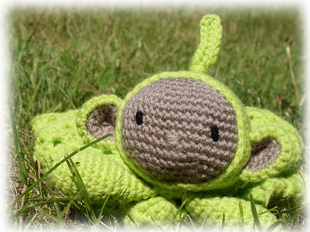 Ravelry: Teletubbies Dipsy Comforter pattern by Emma Moss