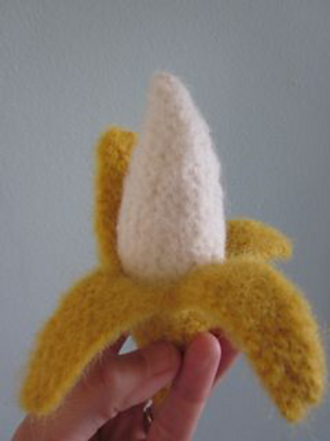 Ravelry: Felted Banana pattern by Emmylou Knits