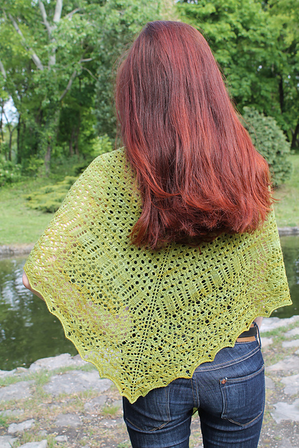 Ravelry: Rainforest Shawl pattern by Szilvia Emri