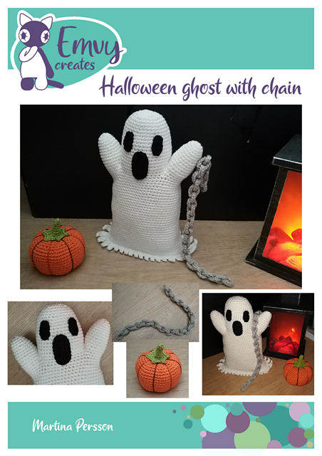 Ravelry: Halloween ghost with chain pattern by Martina Persson