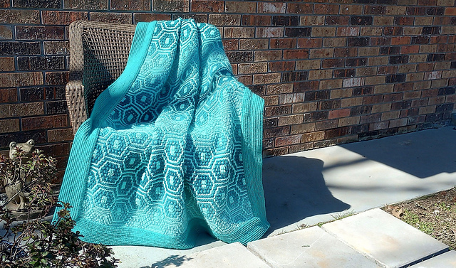 Ravelry: Hexagon Waves pattern by AD Whited Designs