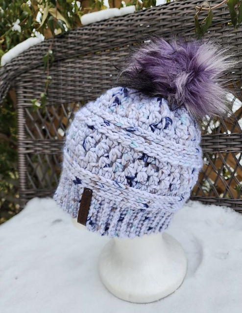 Ravelry: Trinity Chunky Beanie pattern by Tammy Larabie