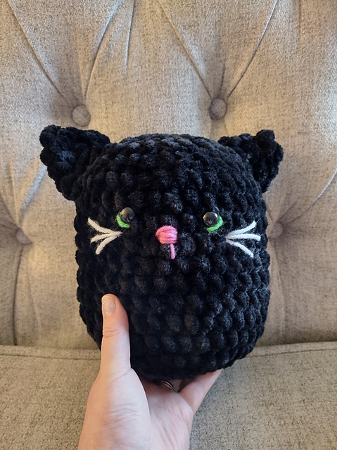 Ravelry: Black Cat Squishy pattern by Endless Rows Crochet