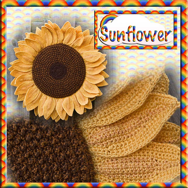 Ravelry: Sunflower Head pattern by Helen Free