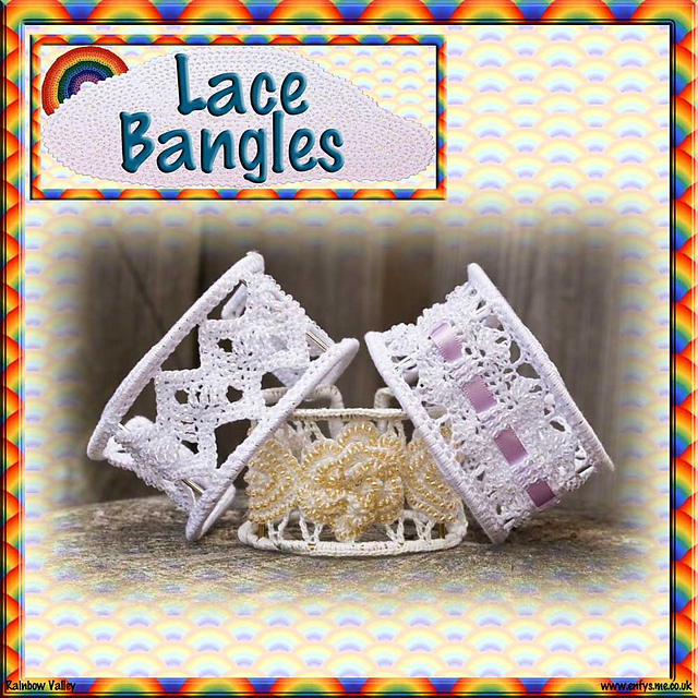 Ravelry: Lace Bangles pattern by Helen Free
