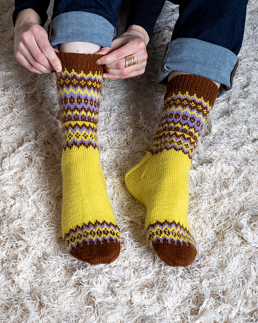 Ravelry: Scandi Socks pattern by Enikö Balogh