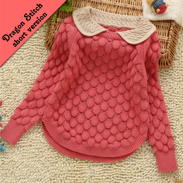 Ravelry: Entity60's Dragon Scales Stitch Pattern for Machine Knitting