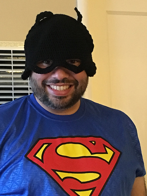 Ravelry: Batman Mask pattern by KarenJ Crochets