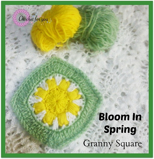 Ravelry: Bloom In Spring Granny Square pattern by Erangi Udeshika