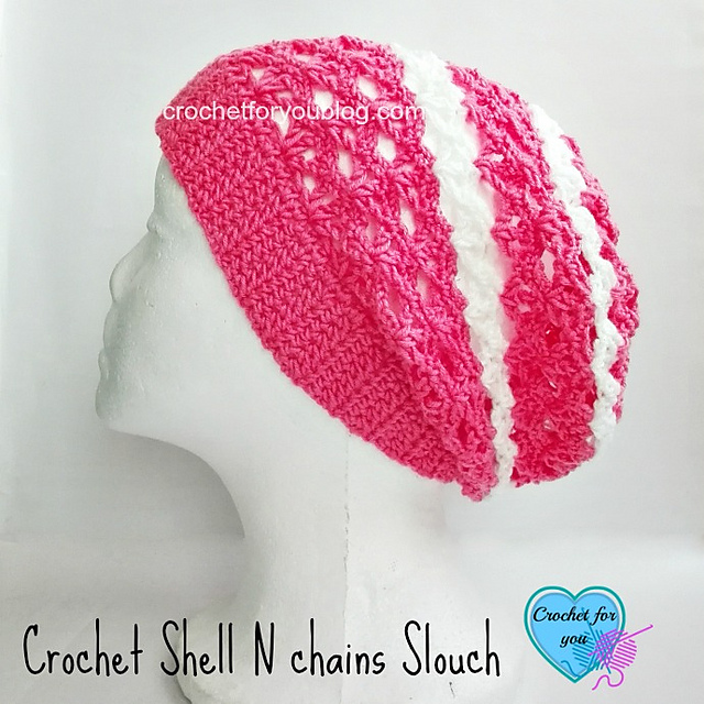 Ravelry: Shell N Chains Slouch pattern by Erangi Udeshika