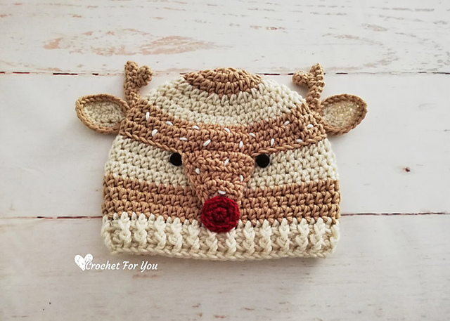 Ravelry: Woodland Spotted Deer Hat pattern by Erangi Udeshika