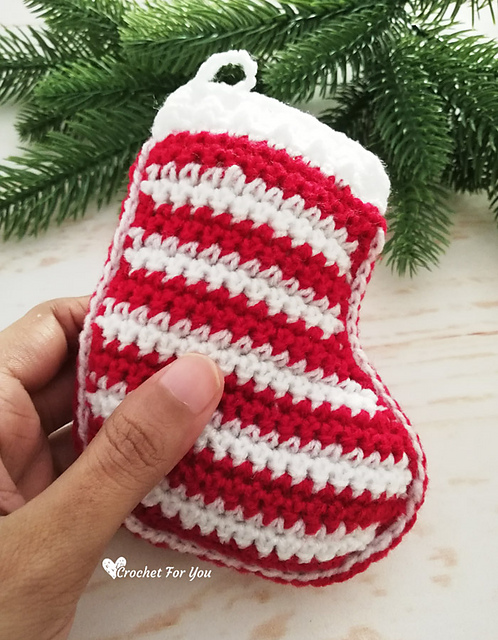 Ravelry: Christmas Stocking Ornament pattern by Erangi Udeshika